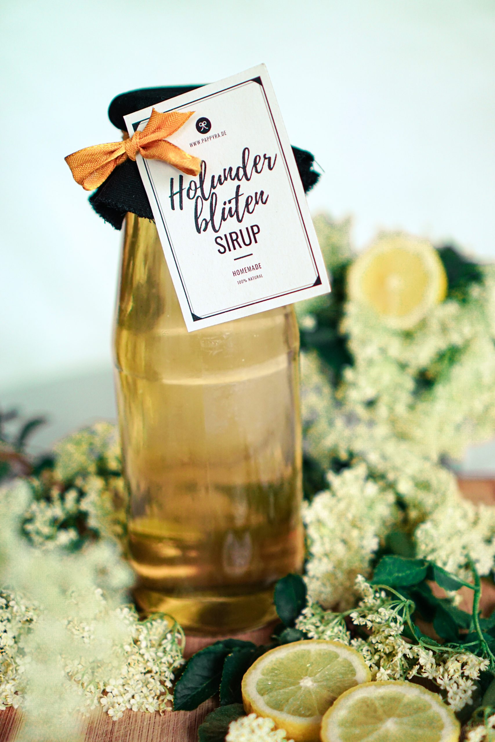 Holunderblüten-Sirup | Pappyra